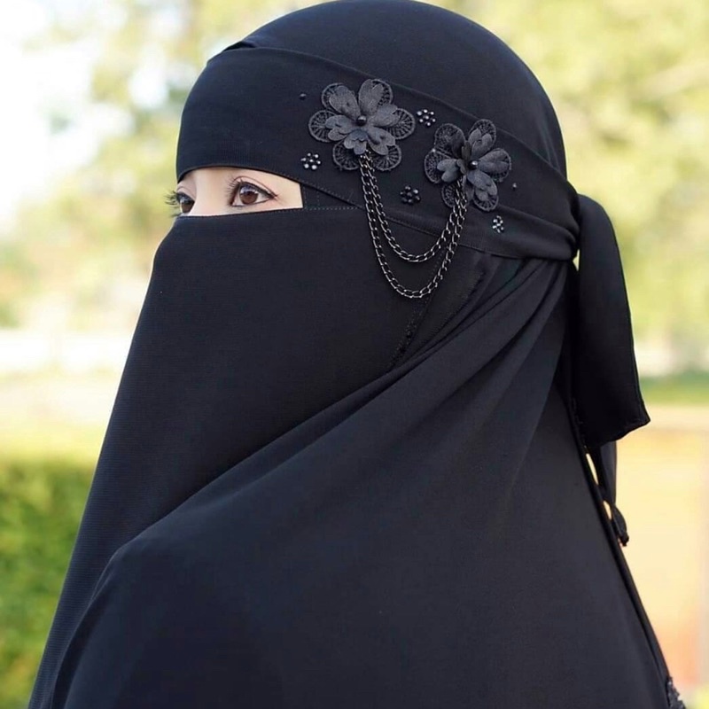 Niqab Bandana Niqab Veil Yemeni Niqab Veil Niqab Niqab ALISHA Color ...