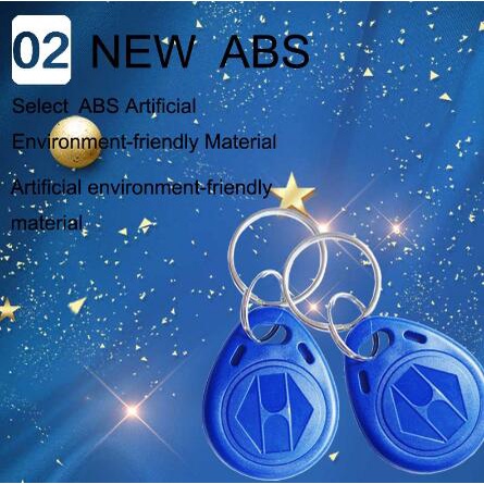 Keychain Keyfob Tag RFID ID EM with Different Numbering for Door Access ...