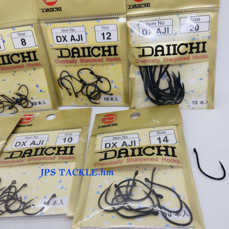MATA Daiichi DXAJI hook Eye hook daiichi 8-20 daiichi DX AJI | Shopee Singapore
