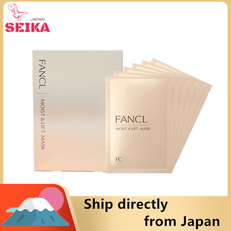 Japan FANCL Moist ＆Lift mask 1box(6 sheets) | Shopee Singapore