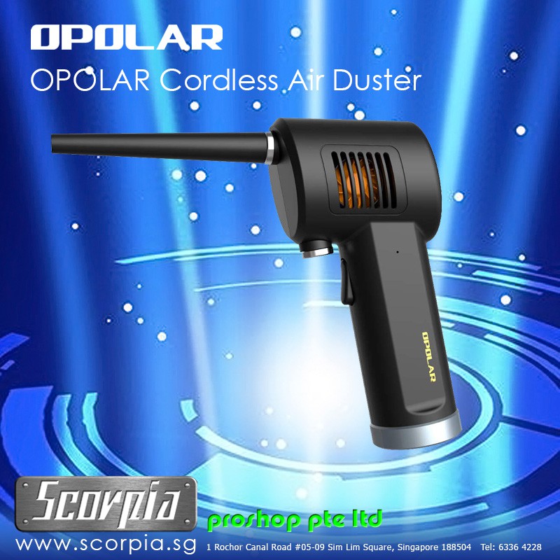 OPOLAR Cordless Portable Battery Operated Air Duster(READY STOCK ...
