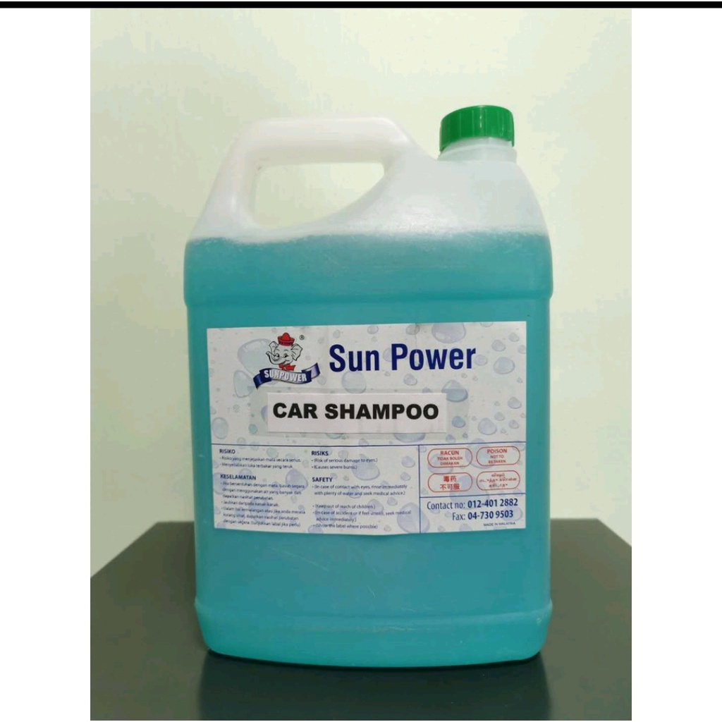 Sunpower Car Shampoo 5L | Shopee Singapore
