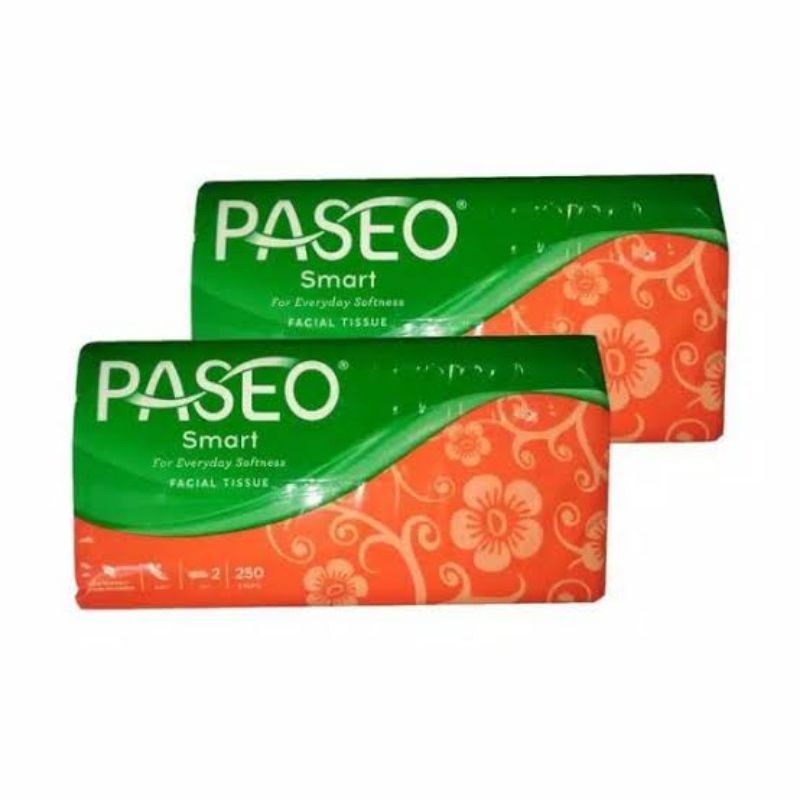 Tissue Paseo Smart 250's/50's (250/50 Sheets x 2ply) | Shopee Singapore