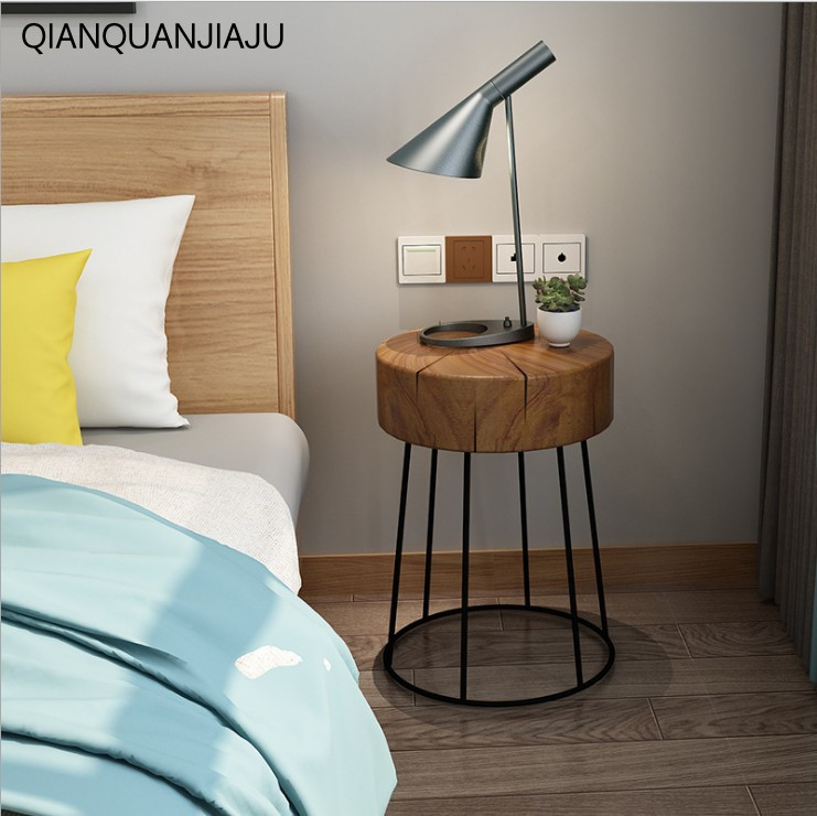 Multi - functional solid wood side stool sitting room stool simple ...