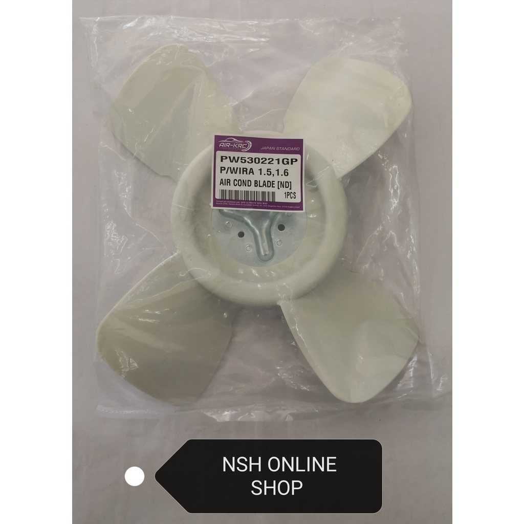 Air Cond Fan Blade (DENSO TYPE) for Proton Wira Satria Waja Old ...