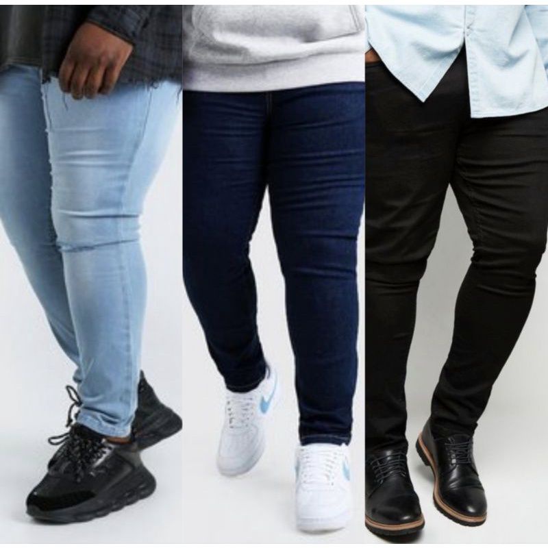 Big Size {38-48} Skinny/Slim fit pant for men | Shopee Singapore