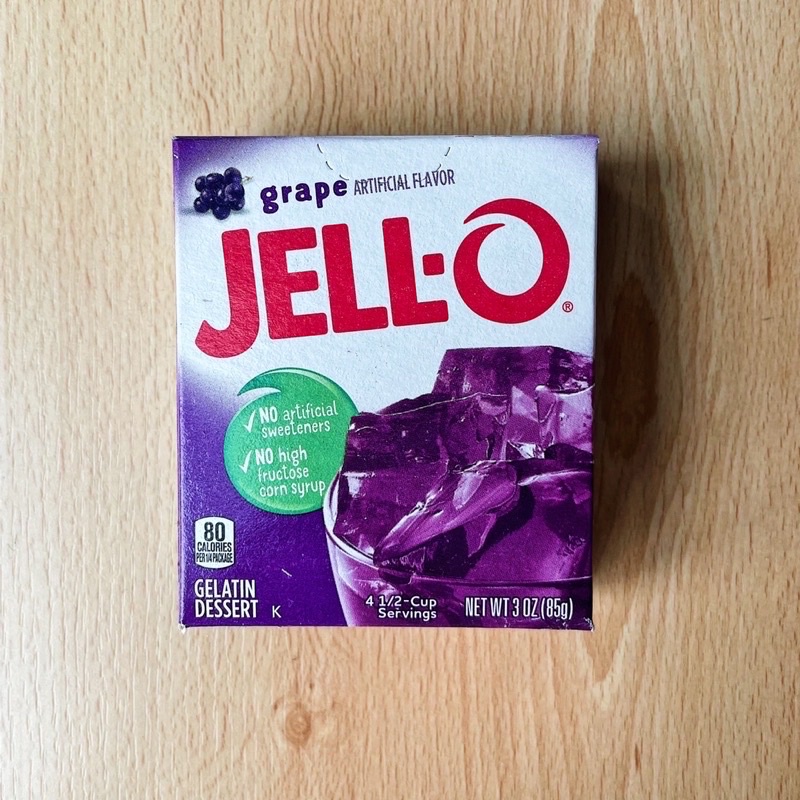 Jell-O Jello Grape Gelatin (85g) and Strawberry (170g) | Shopee Singapore