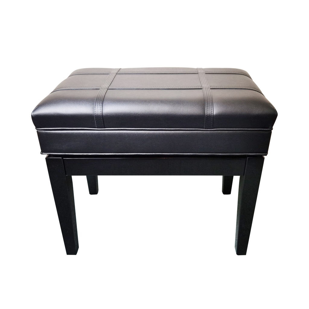 Adjustable Piano Bench Wooden Piano Stool with Music Storage & Height ...