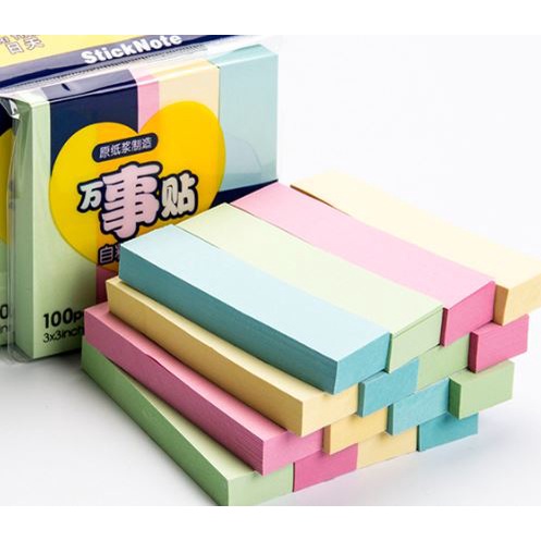 4 Color Paper Index Tabs Sticky Note | Shopee Singapore