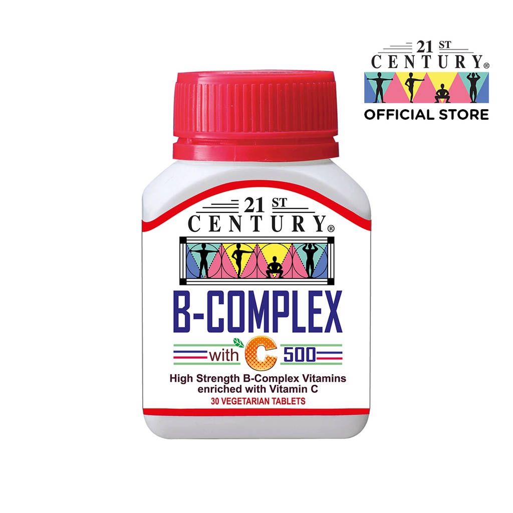 21st Century B Complex With C 500 For Liver Health, Immunity and For ...