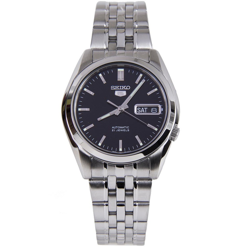 Seiko 5 Automatic 21 Jewels Day Date SNK361 SNK361K1 SNK361K Mens Watch ...