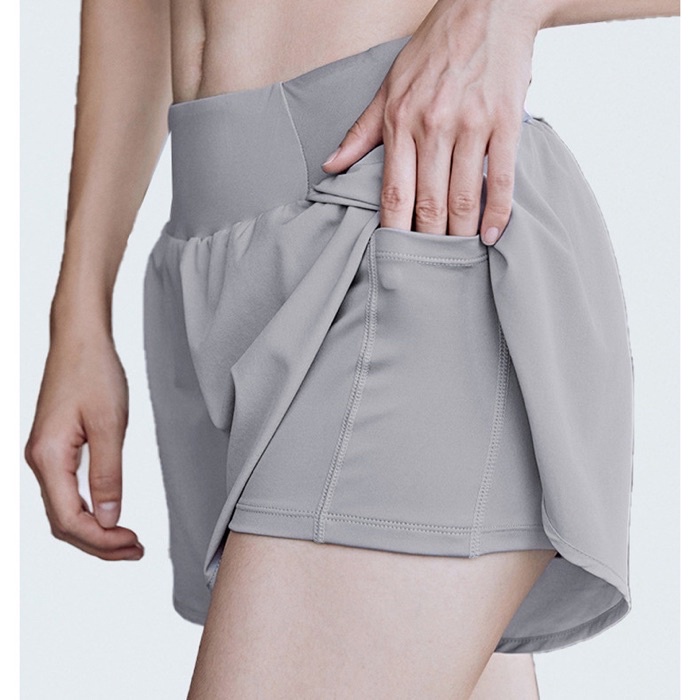 (SG Stock)LADIES YOGA SPORTS SHORTS/ WORKOUT COMFORTABLE SHORTS WITH ...