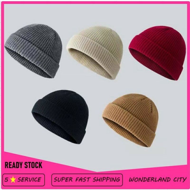 Hot Beanies Casual Short Thread Hip Hop Hat Adult Men Beanie Female ...