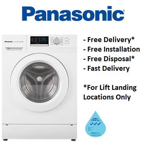 PANASONIC NA-127XB1WSG 7KG FRONT LOAD WASHING MACHINE | Shopee Singapore