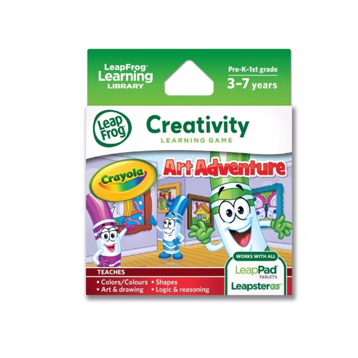 LeapFrog Explorer Software: Crayola Art Adventure | Shopee Singapore