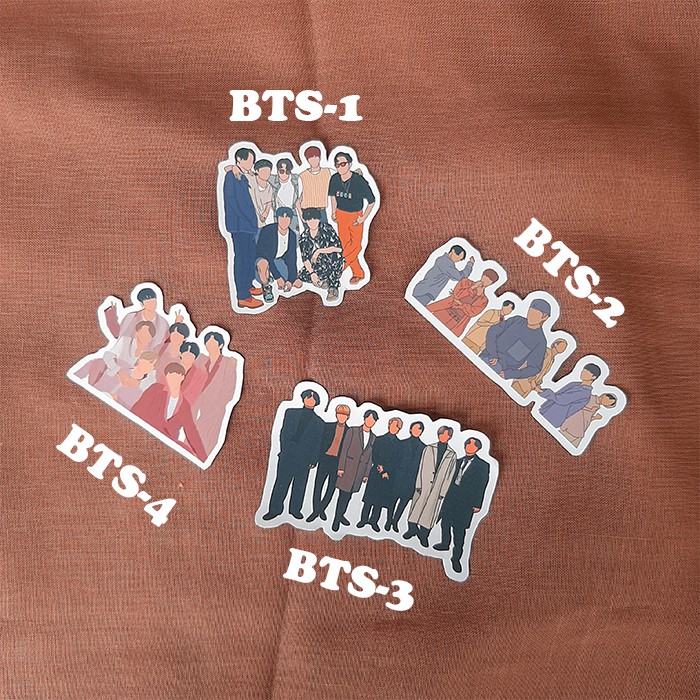 Bts Stickers (8Cm) For NOTEBOOK/AESTHETIC Stickers/Journal Stickers ...