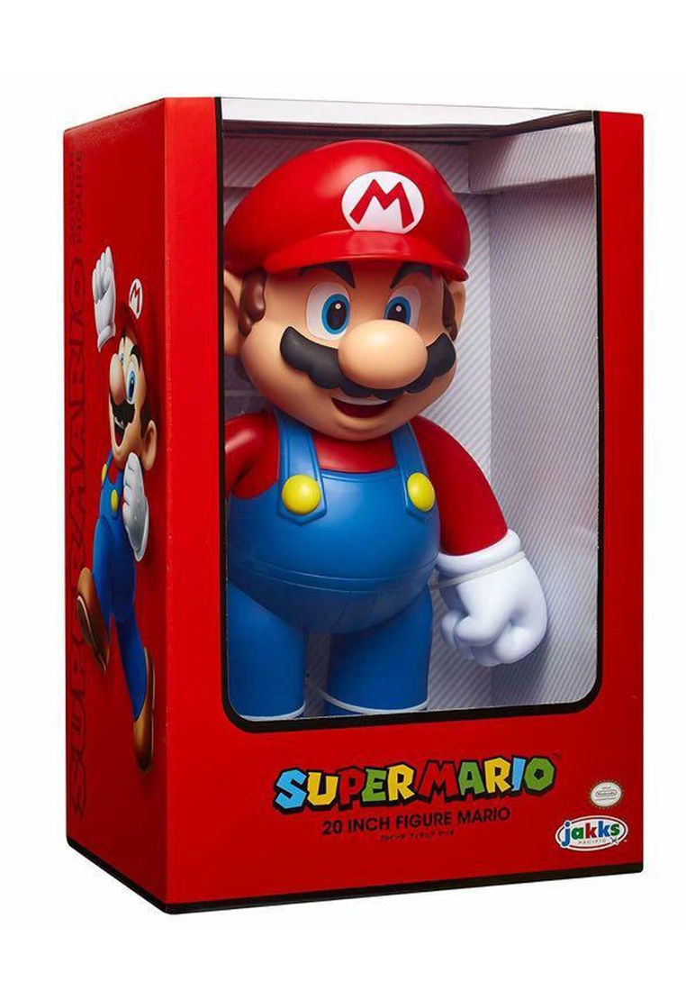 Nintendo Super Mario 20-inch Mario Big Figure, Poseable Action Figure ...