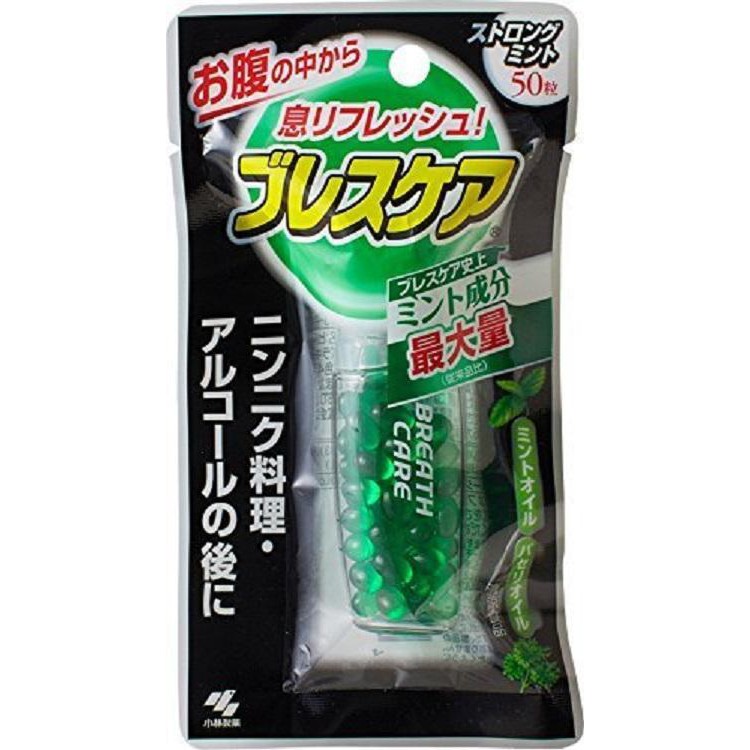 Kobayashi Breath Refreshing Capsule Strong Mint Flavor (made in Japan ...