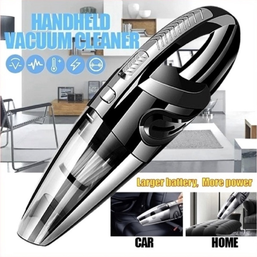 Portable Vacuum Cleaner Car Wireless Handheld Cordless Rechargeable ...