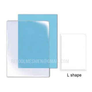 6pcs Super Thick Waterproof Clear A3/A4/F4 Soft File Holder L/U/C Shape ...