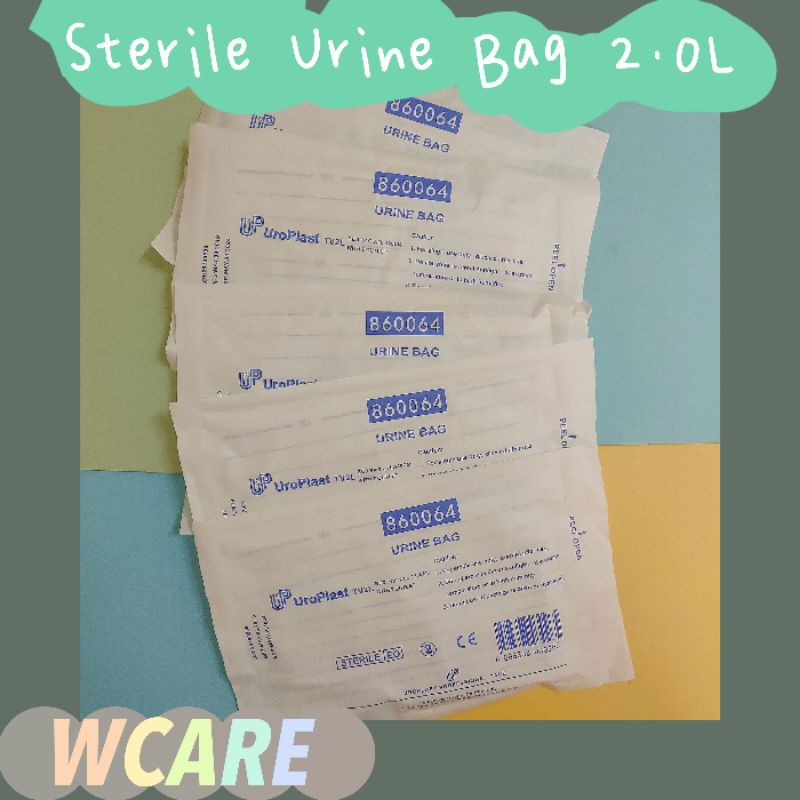 UroPlast Sterile Urine Bag 2.0L (2000ml) | Shopee Singapore