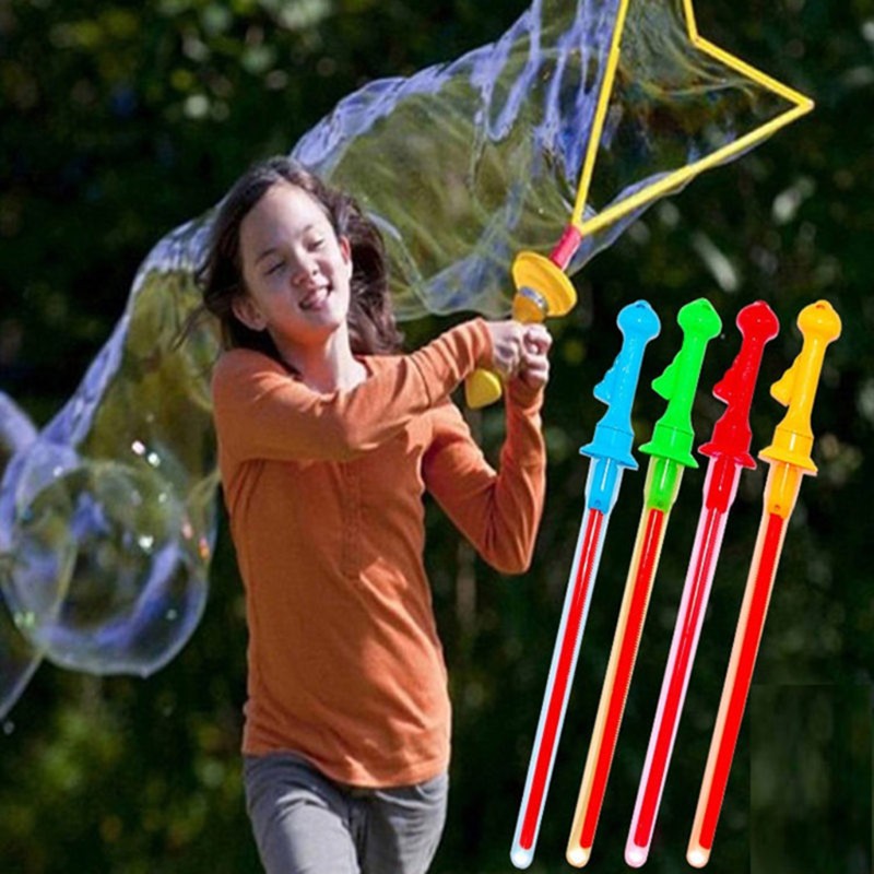 WMMB Large Bubble Western Sword Shape Bubble Sticks Kids Soap Bubble ...