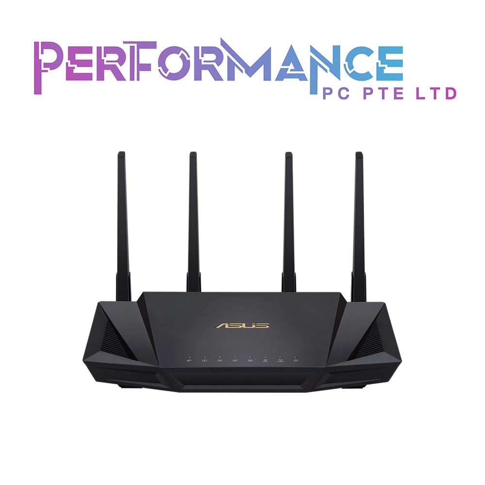 ASUS RT-AX58U V2 AX3000 Dual Band WiFi 6 (802.11ax) Router supporting ...