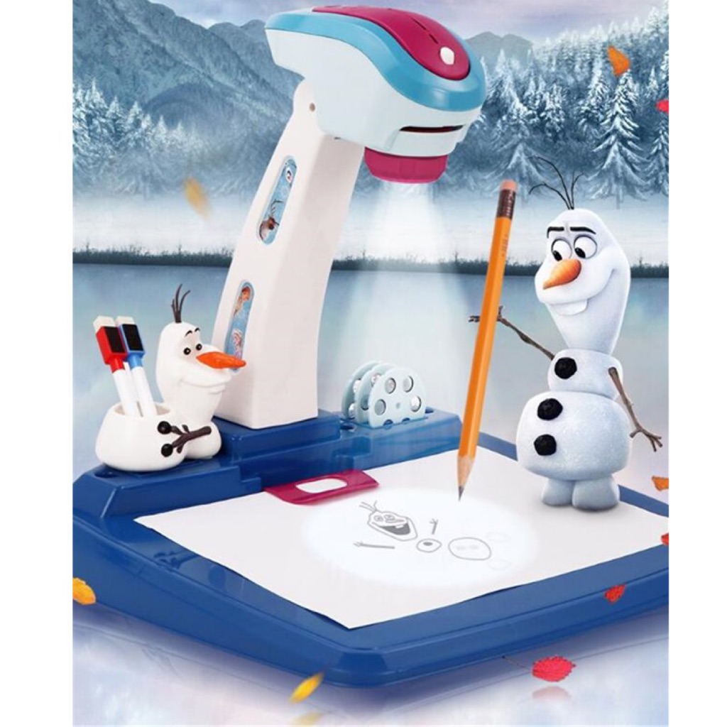 Original Disney Frozen 2 Elsa Princess Drawing Projection Copy Board ...