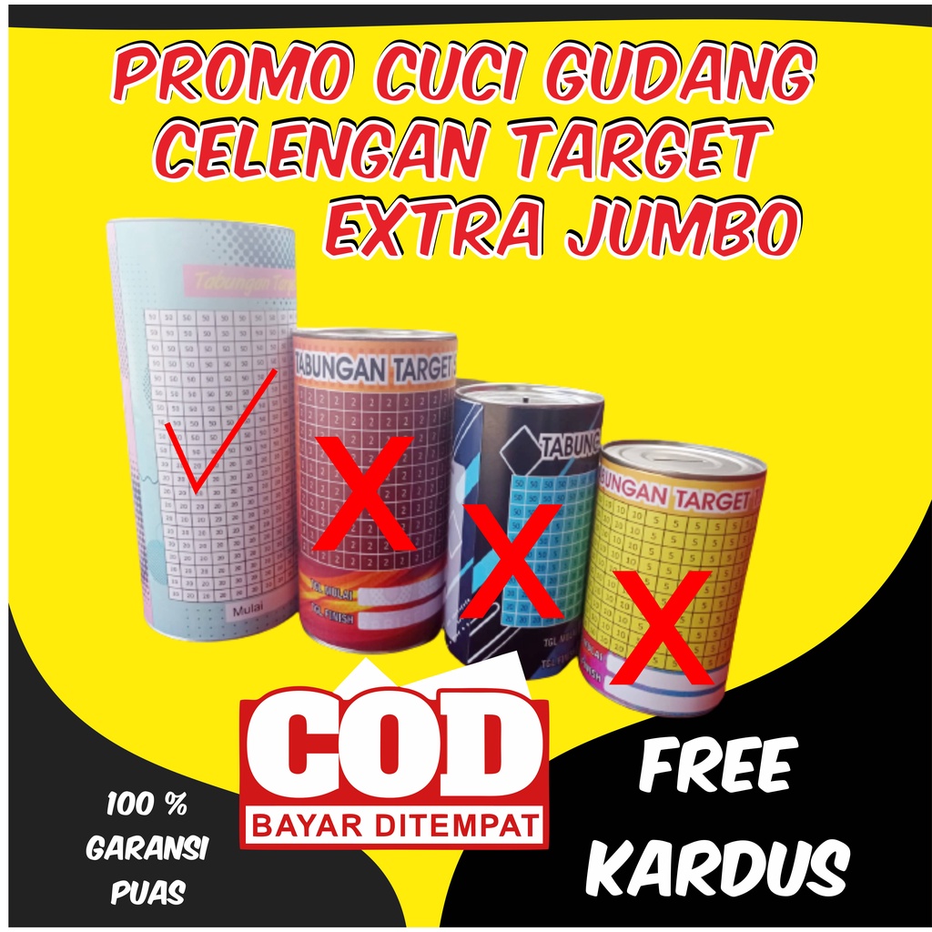 Target FREE PUL BANK WITH CHALLENGE SAVINGS MODEL A-4 VIRAL PIG BANK ...