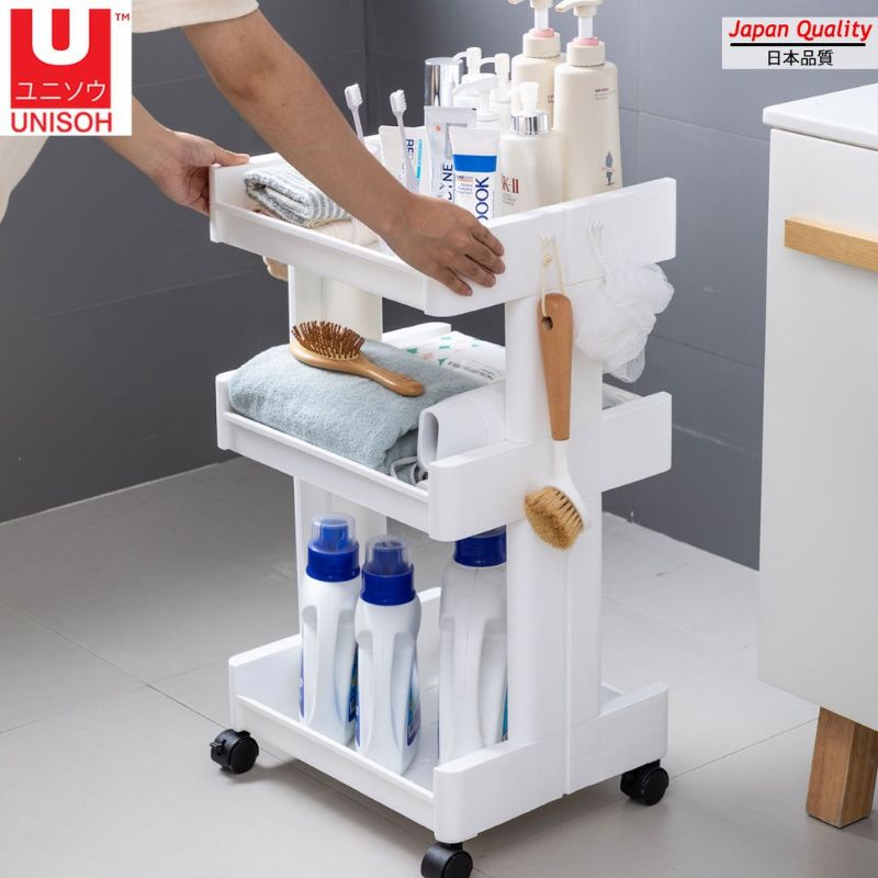 3 Tier Multipurpose Trolley Rack Kitchen Rack Bathroom Rack | Shopee ...