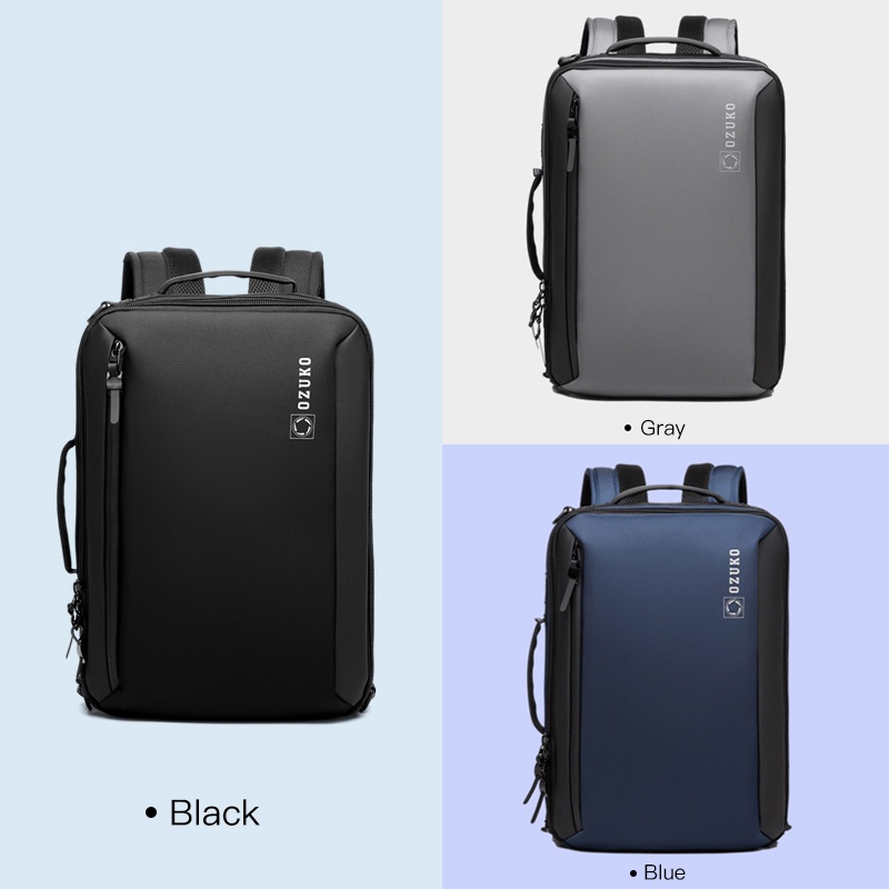 OZUKO Multifunction Men Waterproof USB Charging 15.6 inch Laptop ...