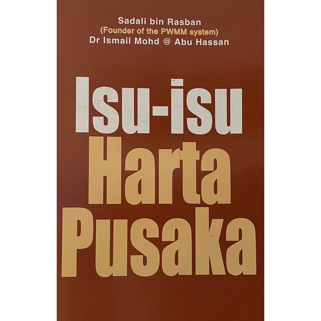 Isu-isu Harta Pusaka (Buku Agama Tempatan) | Shopee Singapore