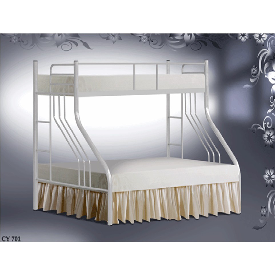 Double Decker Family Bunk Bed (3 Persons) | Shopee Singapore