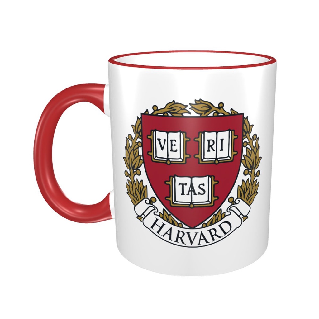 Ready Stock Harvard Logo Mug Creative Coffee Cup Couple Simple Ceramic ...