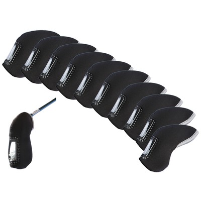 🇸🇬 10pcs Golf Iron Club Cover with Transparent Window | Shopee Singapore