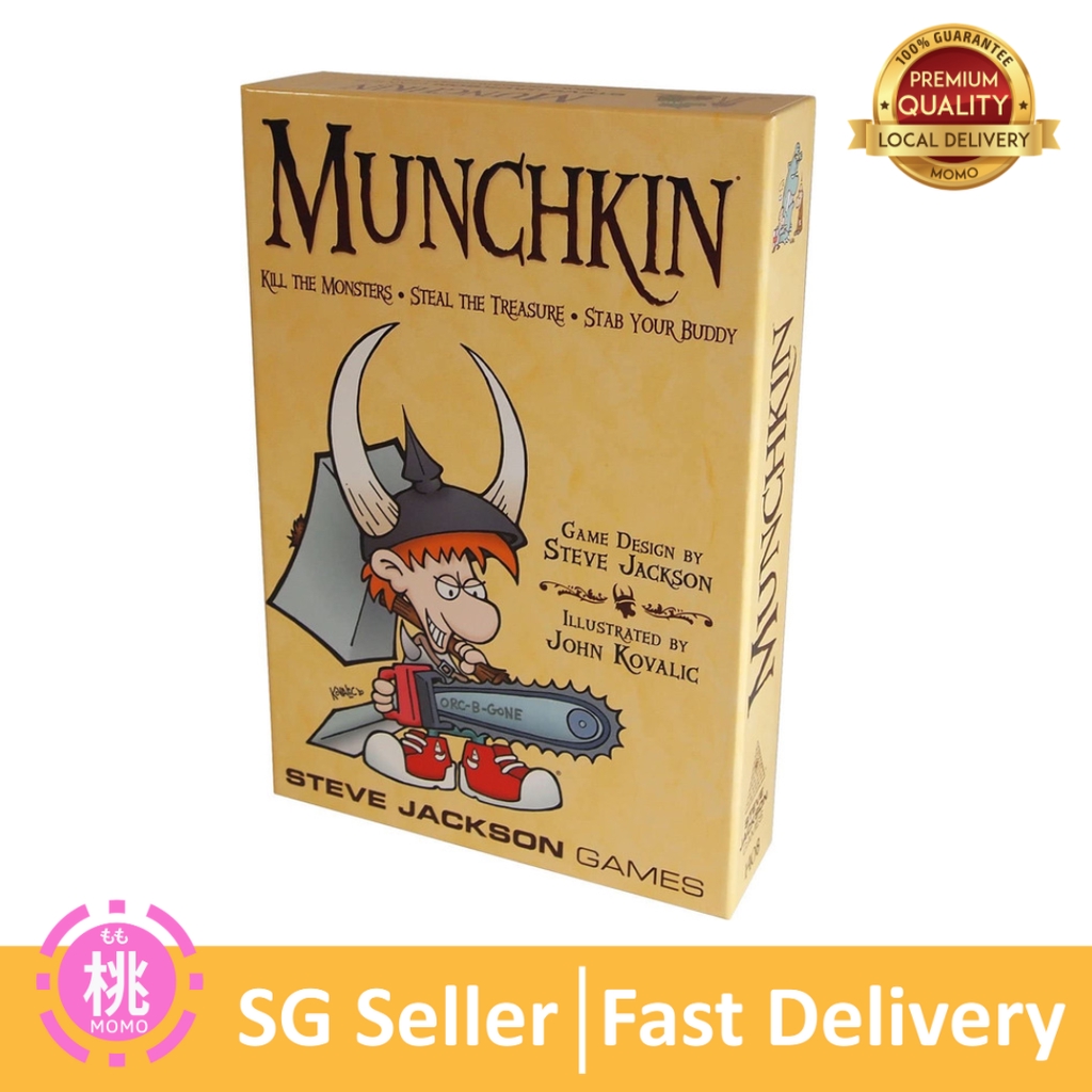 Munchkin Board Card Game | Shopee Singapore