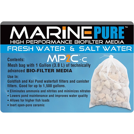 marine pure MP2CC High performance pond / aquarium Bio filter media ...