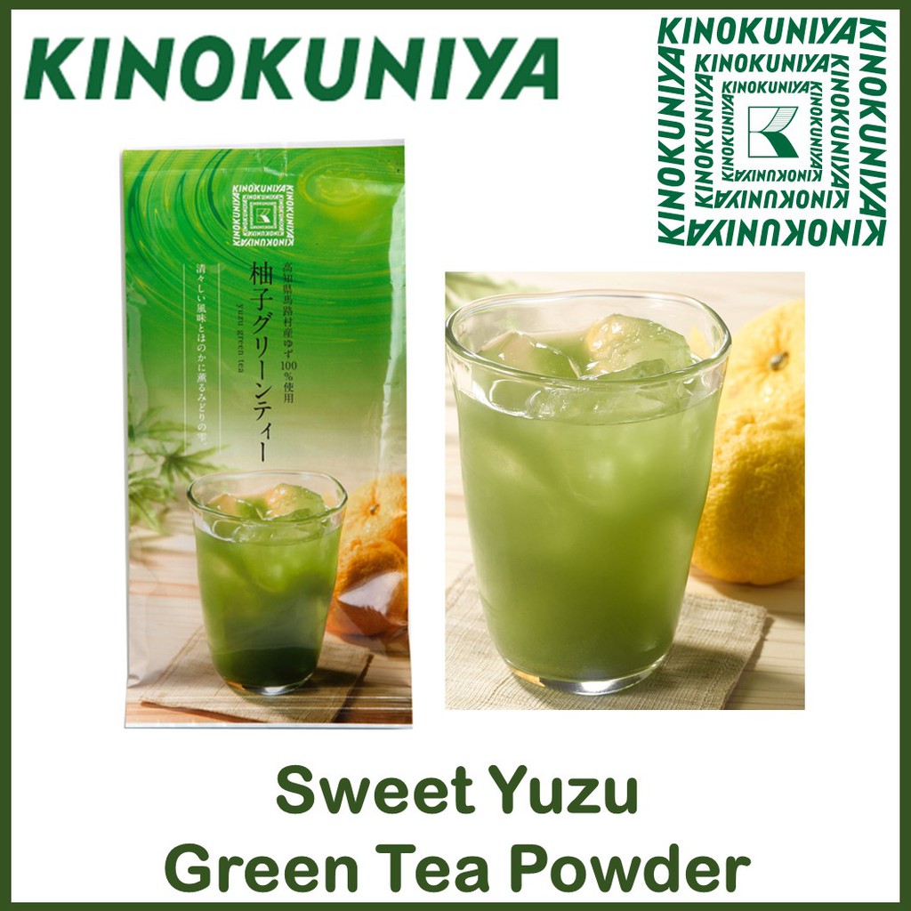 (EXP: 23 Dec 2022) KINOKUNIYA Sweet Yuzu Green Tea Powder 100g (SG ...