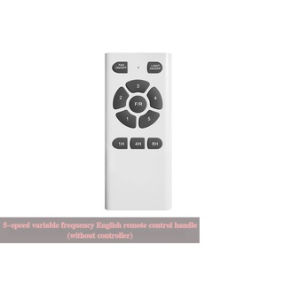 Fan Light Remote Control Wall On And Ceiling English Dual Wireless ...