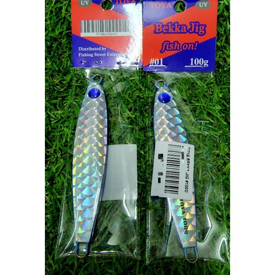 TOYA BEKKA FAST JIG 80G 100G ( UV EFFECT ) | Shopee Singapore