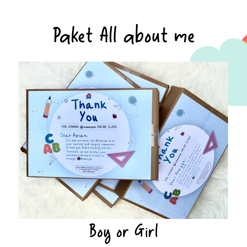 Activity Box Learning Kit Montessori Learning Package inspired Theme ...