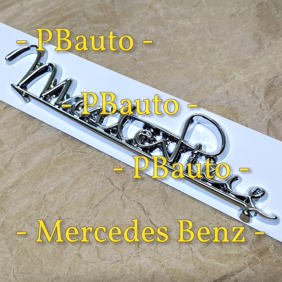 MASTERPIECE (Trunk) Emblem Mercedes Benz Logo - mercy logo | Shopee ...