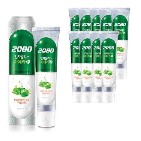 2080 Gingivalis Madeca-Din Toothpaste 150g x 10 tubes | Shopee Singapore