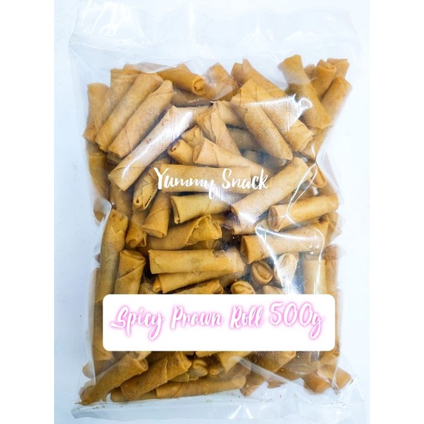[200g] Spicy Prawn Roll/Popia Udang Pedas Spicy Prawn Rice Roll ...