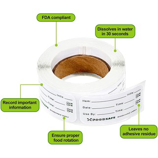 Food Storage Labels Adhesive Removable Food Labels Food Storage Freezer ...