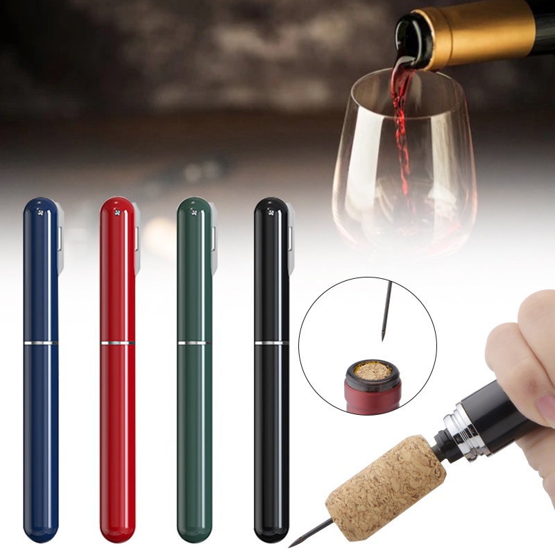 Enhanced Air Pump Wine Bottle Opener Pin Cork Remover Pneumatic ...