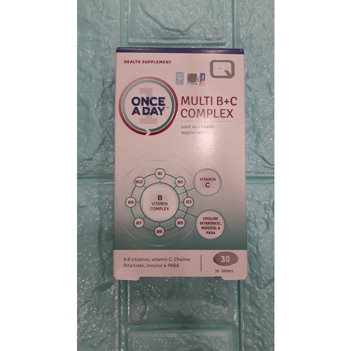 NEW PACKAGING QUEST Multi B Complex with Vitamin C 30's | Shopee Singapore