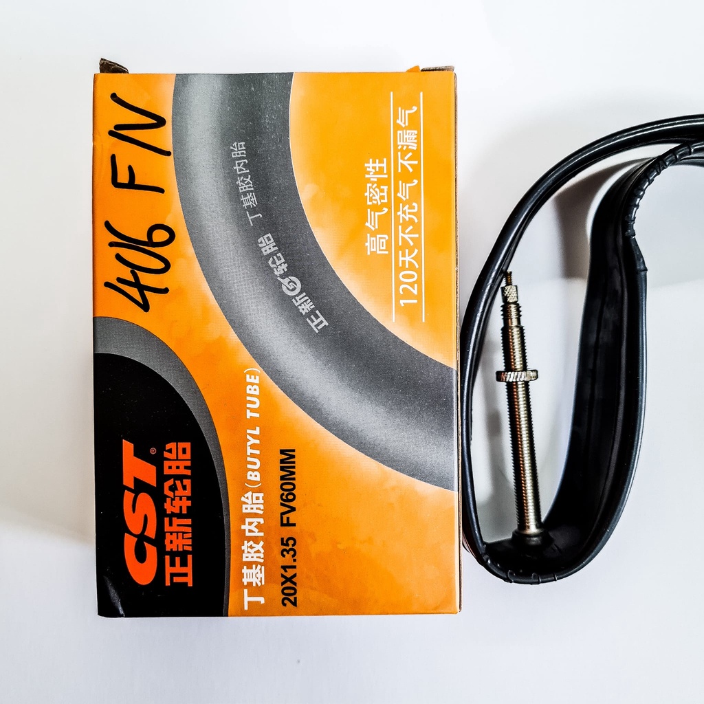CST Tire 20" inch Pasta French Valve Folding Bicycle Foldie Inner Tube ...