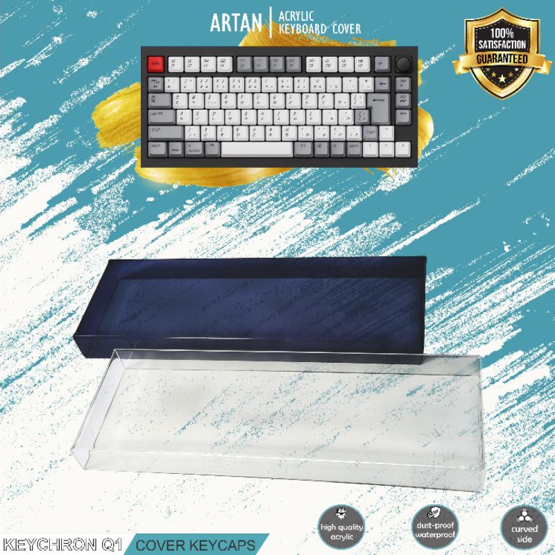 Keychron Q1 QMK ACRYLIC KEYCAPS COVER AUTOMATIC KEYBOARD CAPS ...