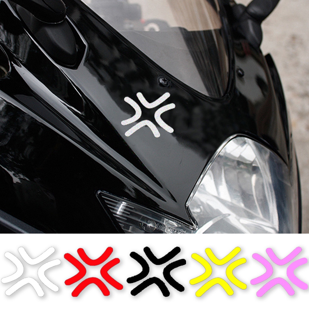 "Angry"Motorcycle Sticker Funny Reflective Helmet Decoration Decal ...